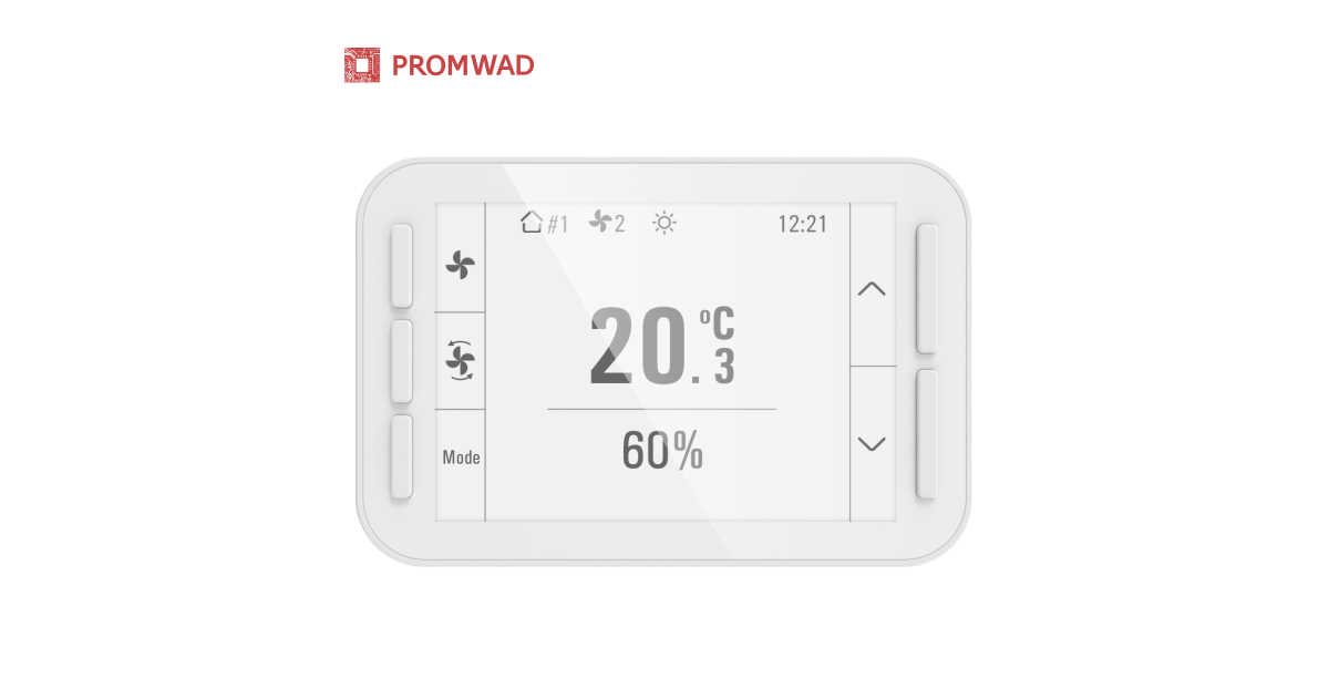 Wireless Smart Thermostat | Commercial Thermostat Design