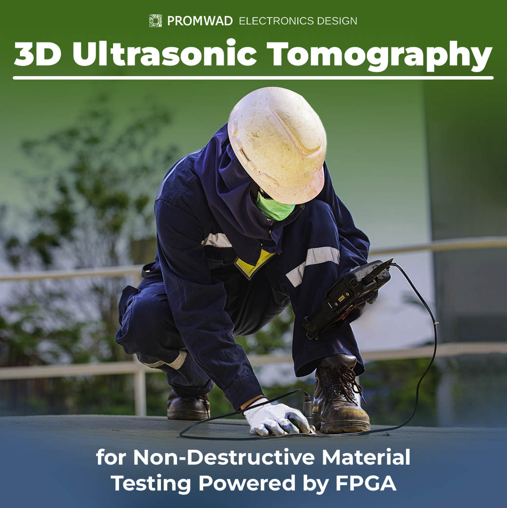 3d Ultrasonic Tomography For Non Destructive Material Testing Powered
